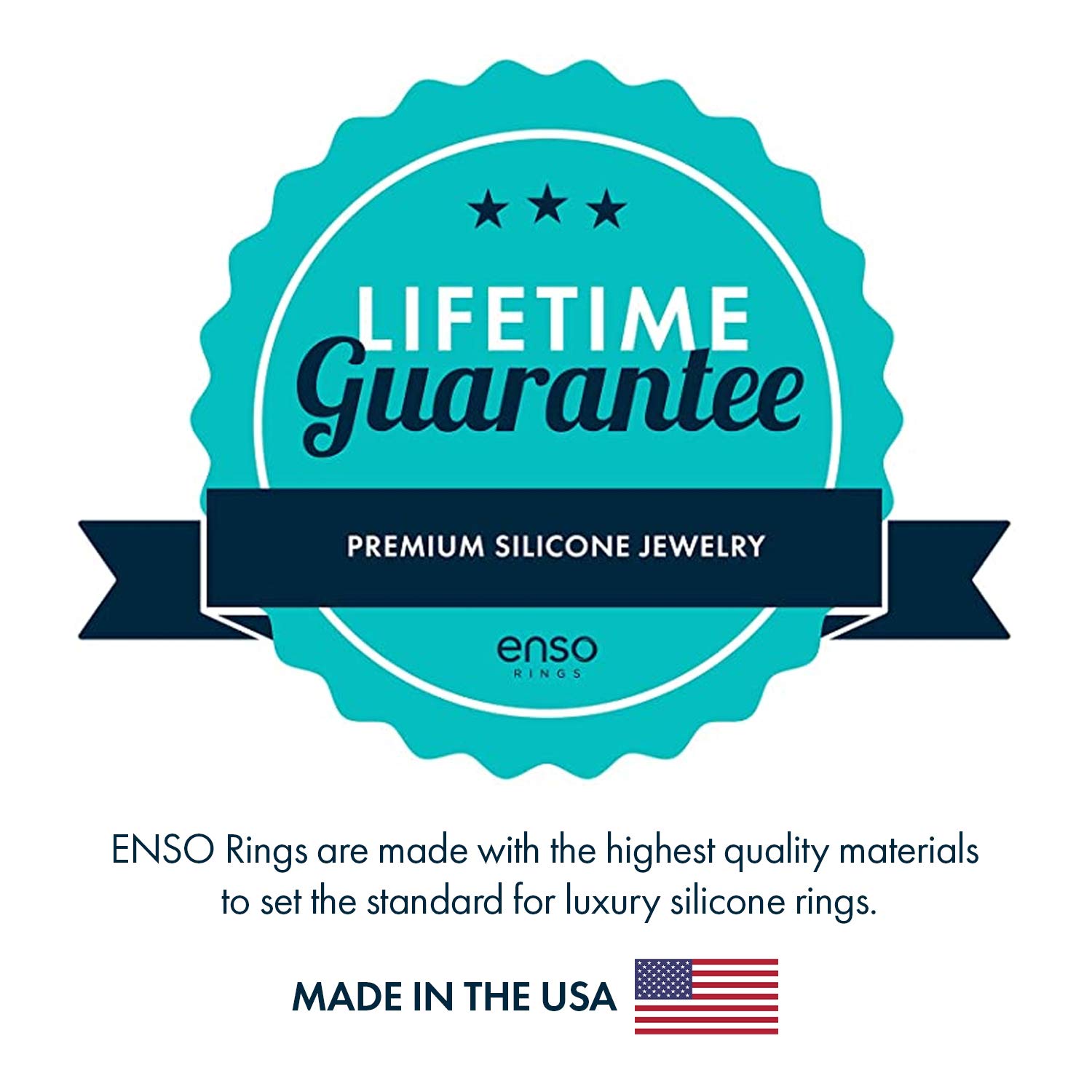 Enso Rings Classic Rise Silicone Ring - Timeless With a Twist - Made in the USA - Comfortable, Breathable, and Safe (Obsidian, 11)