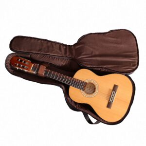 MUSIC FIRST 0.9" (23mm) Padded Country Style 36 inch Soft Guitar Case, Travel Guitar Bag, 36" Guitar Backpack (FIT FOR 36~37 inch, 3/4 Junior Size GUITAR, CHECK PHOTO No.2 AND MEASURE YOUR GUITAR!)