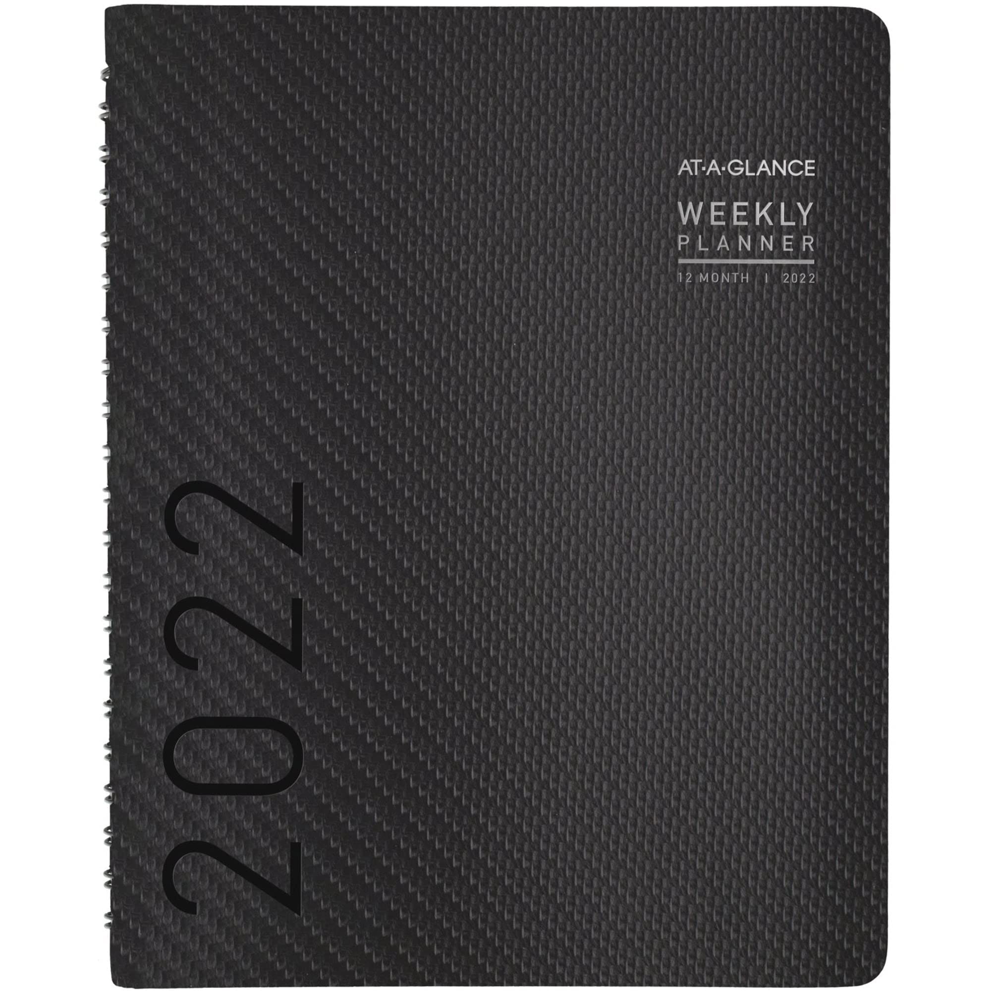 2022 Weekly & Monthly Planner by AT-A-GLANCE, 8-1/4" x 11", Large, Contemporary, Graphite (70950X45)