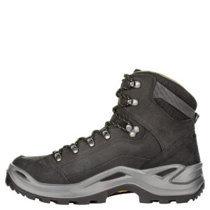 Lowa Renegade GTX Mid, Black/Olive, Size 9.5 US