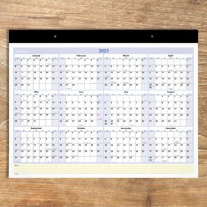 AT-A-GLANCE 2022 Desk Calendar by AT-A-GLANCE, Monthly Desk Pad, 22" x 17", Standard, QuickNotes (SK70000)