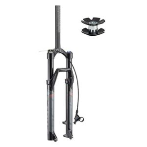 lvtu mountain bike suspension fork 26 27.5 29 inch, magnesium alloy with expander plug accessories (color : remote lockout, size : 26 inch)