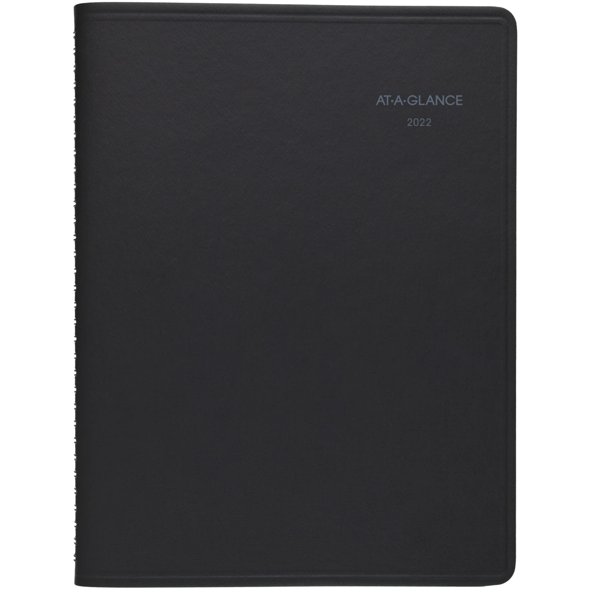 2022 Weekly & Monthly Appointment Book & Planner by AT-A-GLANCE, 8-1/4" x 11", Large QuickNotes, Black (7695005)