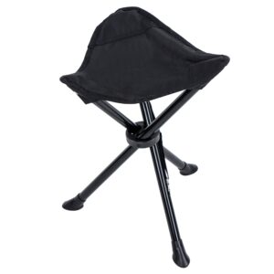 redneck convent rc folding camping stool tripod compact hunting chair - portable 3 legged stool ultralight backpacking chair