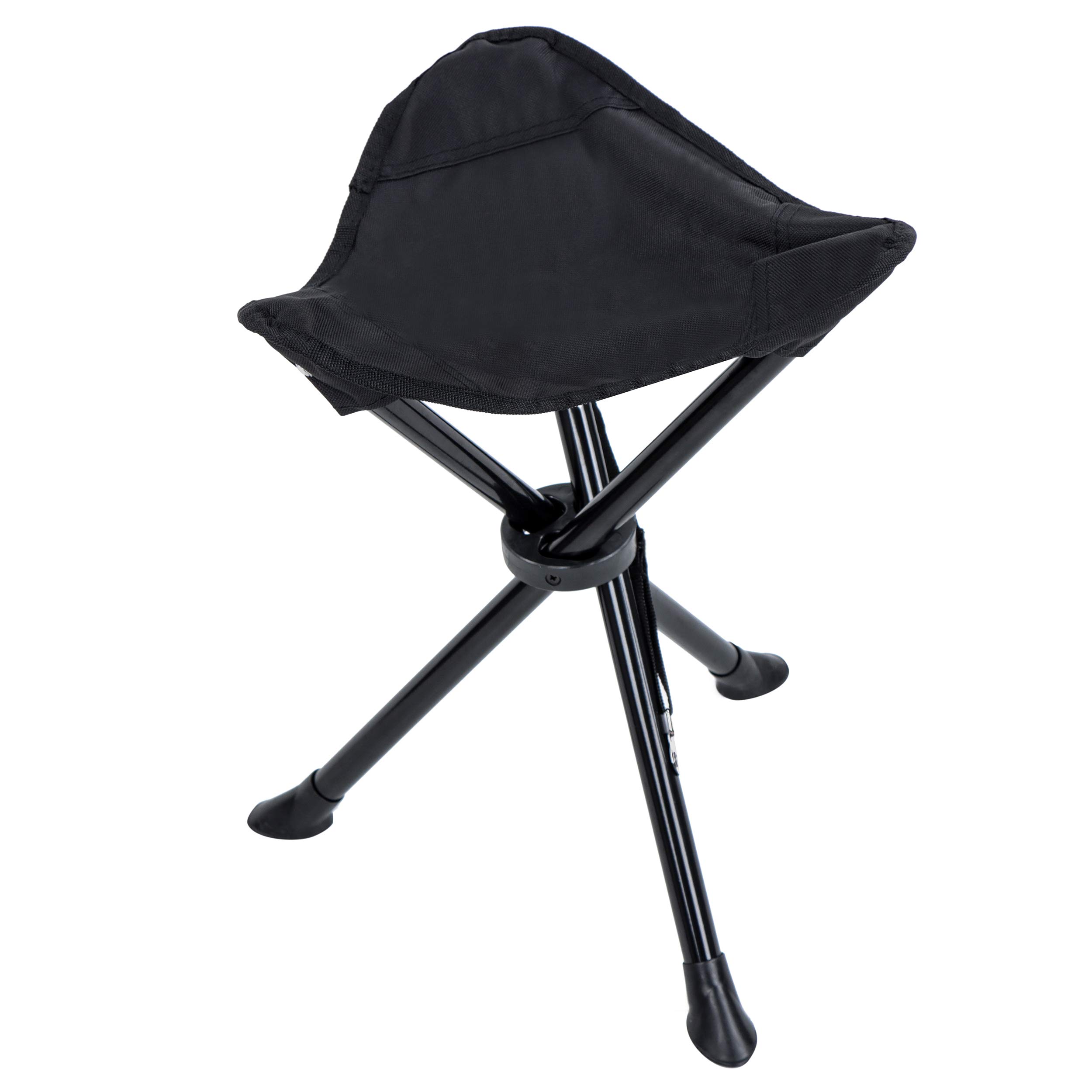 Redneck Convent RC Folding Camping Stool Tripod Compact Hunting Chair - Portable 3 Legged Stool Ultralight Backpacking Chair