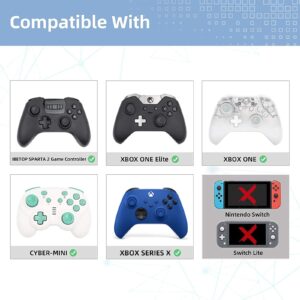 GeekShare Cute Ghost Xbox One Controller Thumb Grips, Halloween Soft Silicone Thumbsticks Cover Set Compatible with Xbox One Controller, 2 Pair / 4 Pcs