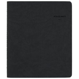 2022 daily appointment book & planner by at-a-glance, 6-1/2" x 8-3/4", medium, the action planner, black (70ep0305)