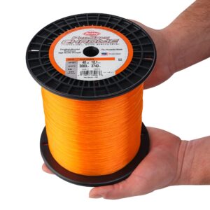 Berkley ProSpec® Chrome, Blaze Orange, 25lb | 11.3kg, 3000yd | 2743m Monofilament Fishing Line, Suitable for Saltwater Environments