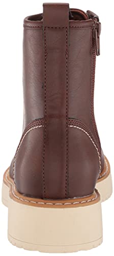 Madden Girl Women's Kentt Hiking Boot, Dark Cognac, 6