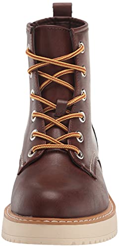 Madden Girl Women's Kentt Hiking Boot, Dark Cognac, 6