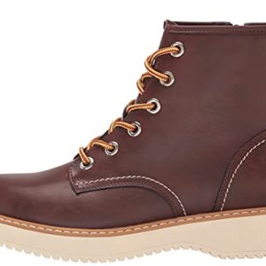 Madden Girl Women's Kentt Hiking Boot, Dark Cognac, 6