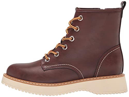 Madden Girl Women's Kentt Hiking Boot, Dark Cognac, 6