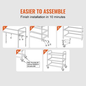 VEVOR Single Folding Security Gate, 87" H x 85" W Folding Door Gate, Steel Accordion Security Gate, Flexible Expanding Security Gate, 360° Rolling Barricade Gate, Scissor Gate/Door with Padlock