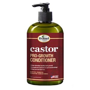 difeel castor pro-growth conditioner 12 oz.