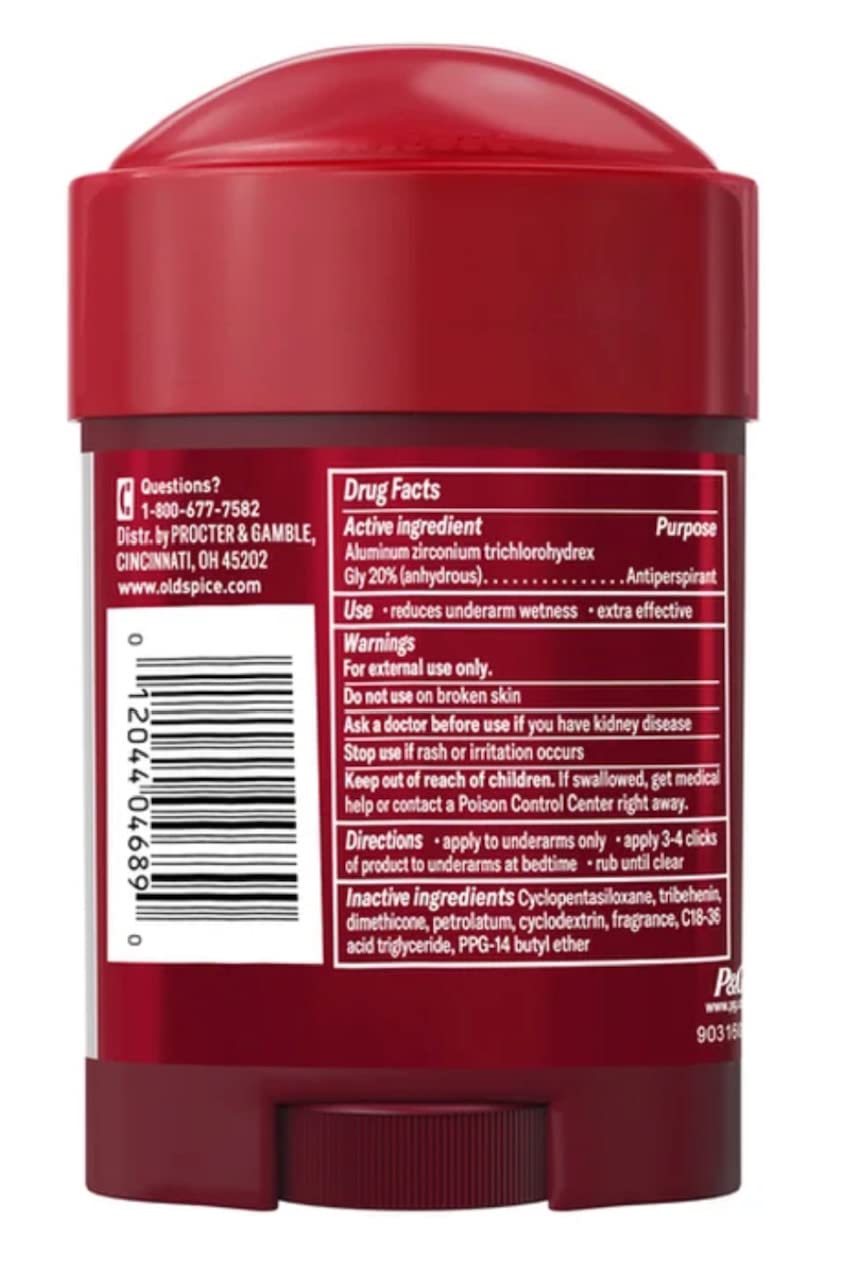 Old Spice Clinical Sweat Defense Anti-perspirant Deodorant for Men, 72 Hour, Extra Fresh, 1.7 Oz