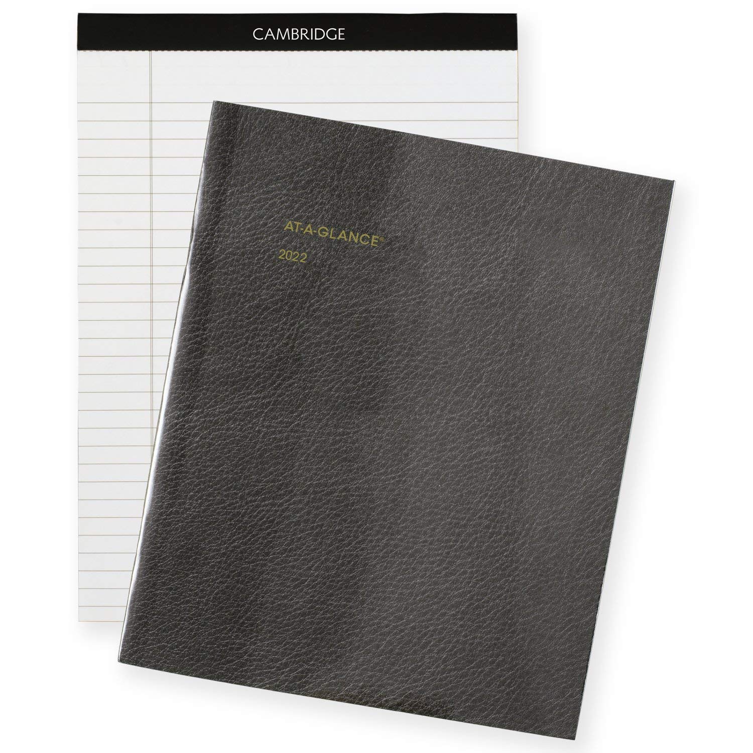 2022 Monthly Padfolio Refill for 70-290 by AT-A-GLANCE, 9" x 11", Large, Executive, Black (7090910)