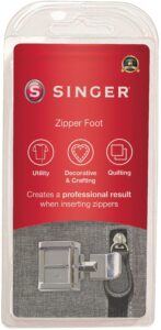 singer foot zipper, 0