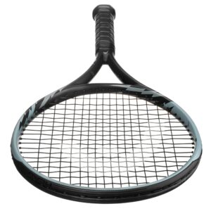 HEAD Metallix Spark Tour Stealth Tennis Racket - Pre-Strung Adult Tennis Racquet for Control, Black