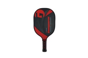 gamma sports conqueror pickleball paddle, graphite composite surface and honeycomb grip, conqueror