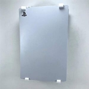 3d cabin ps5 wall mount wall bracket holder stand for play station 5 disc corner support any orientation white left