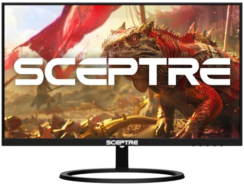 Sceptre IPS 27 Inch 2K 2560 x 1440p QHD 75Hz DisplayPort HDMI 99% sRGB Build-in Speakers Machine Black (E275W-QPT)