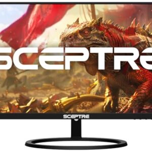 Sceptre IPS 27 Inch 2K 2560 x 1440p QHD 75Hz DisplayPort HDMI 99% sRGB Build-in Speakers Machine Black (E275W-QPT)