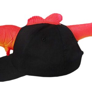 Boys Black Caps Children's Sun Protection Casual Red Fish Baseball Caps/Hat, Kids (S)