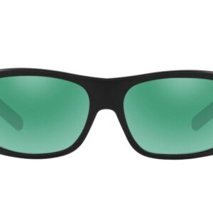 Native Men's XD9030 Versa SV Polarized Rectangular Sunglasses, Matte Black/Green Reflex, 62mm