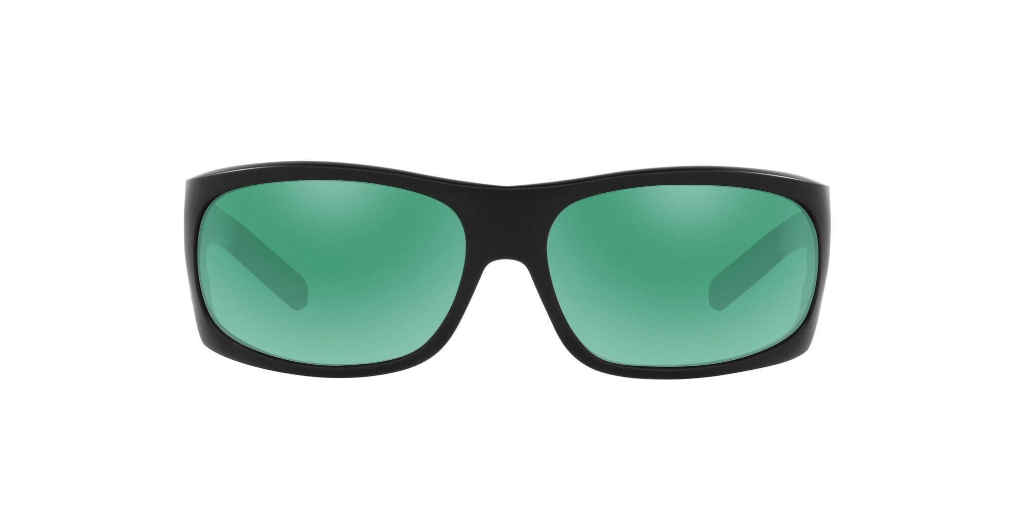 Native Men's XD9030 Versa SV Polarized Rectangular Sunglasses, Matte Black/Green Reflex, 62mm