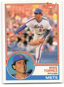 1983 topps traded #115t mike torrez nm-mt new york mets baseball