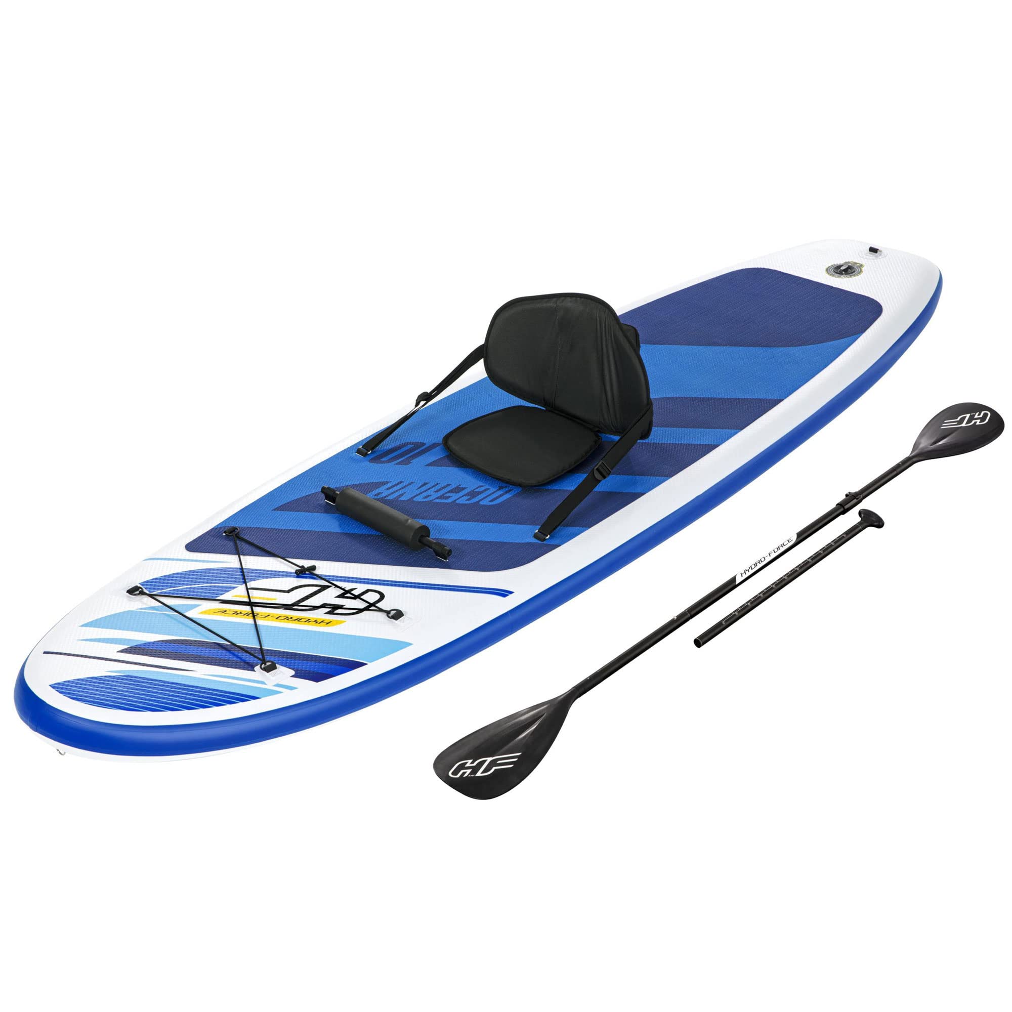 Bestway Oceana Inflatable 10' Stand-Up Paddle Board & Kayak Set, Multi, Float