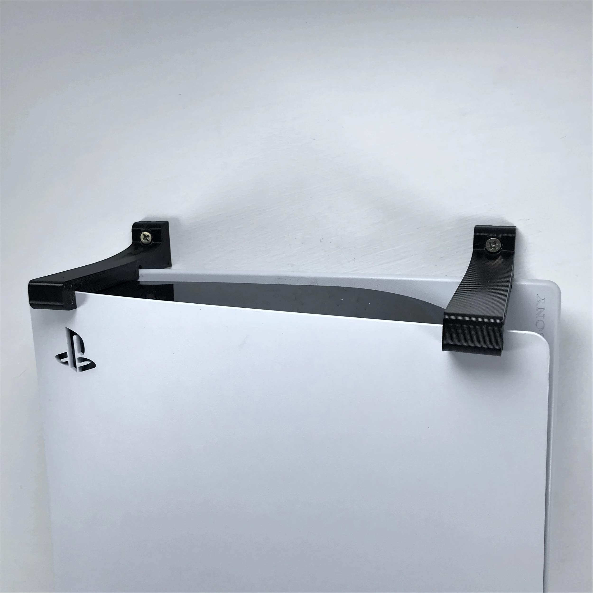 3D Cabin PS5 Wall Mount Wall Bracket Holder Stand for Play Station 5 Disc Corner Support Any Orientation White Right