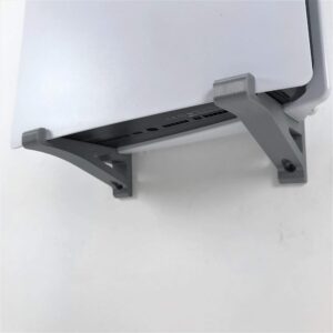 3D Cabin PS5 Wall Mount Wall Bracket Holder Stand for Play Station 5 Disc Corner Support Any Orientation White Right