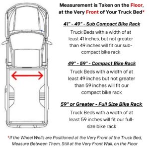 Pipeline Racks Truck Bed - All-Aluminum Truck Bed 2 Bike Rack Full Size Trucks- Holds 2 Standard Bikes - Effort-Free Installation Ideas