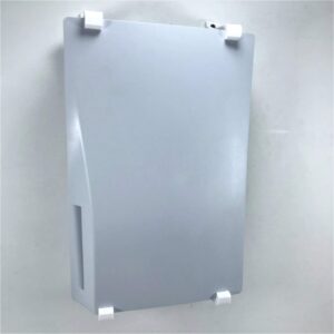 3d cabin ps5 wall mount wall bracket holder stand for play station 5 disc corner support any orientation white right