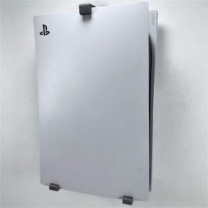 3d cabin ps5 wall mount wall bracket holder stand for play station 5 disc triple support any orientation grey left