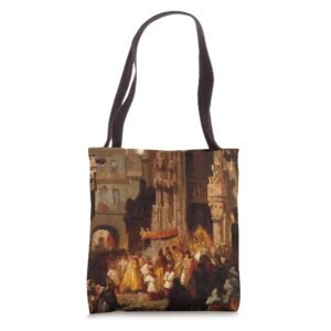 corpus christi procession catholic feasts gifts for priests tote bag