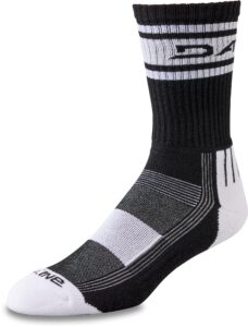 dakine step up sock - black/white - m/l