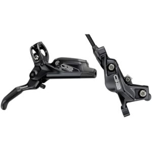 sram g2 rs disc brake and lever - front, hydraulic, post mount, diffusion black anodized, a2