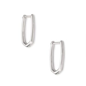 Kendra Scott Ellen Huggie Stud Earrings in Sterling Silver, Fine Jewelry for Women