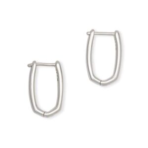 Kendra Scott Ellen Huggie Stud Earrings in Sterling Silver, Fine Jewelry for Women