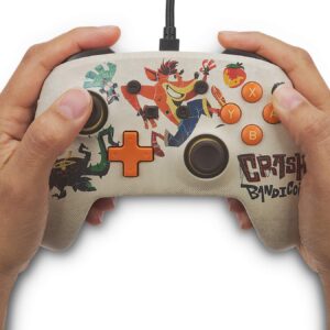 PowerA Enhanced Wired Controller for Nintendo Switch - Quantum Crash