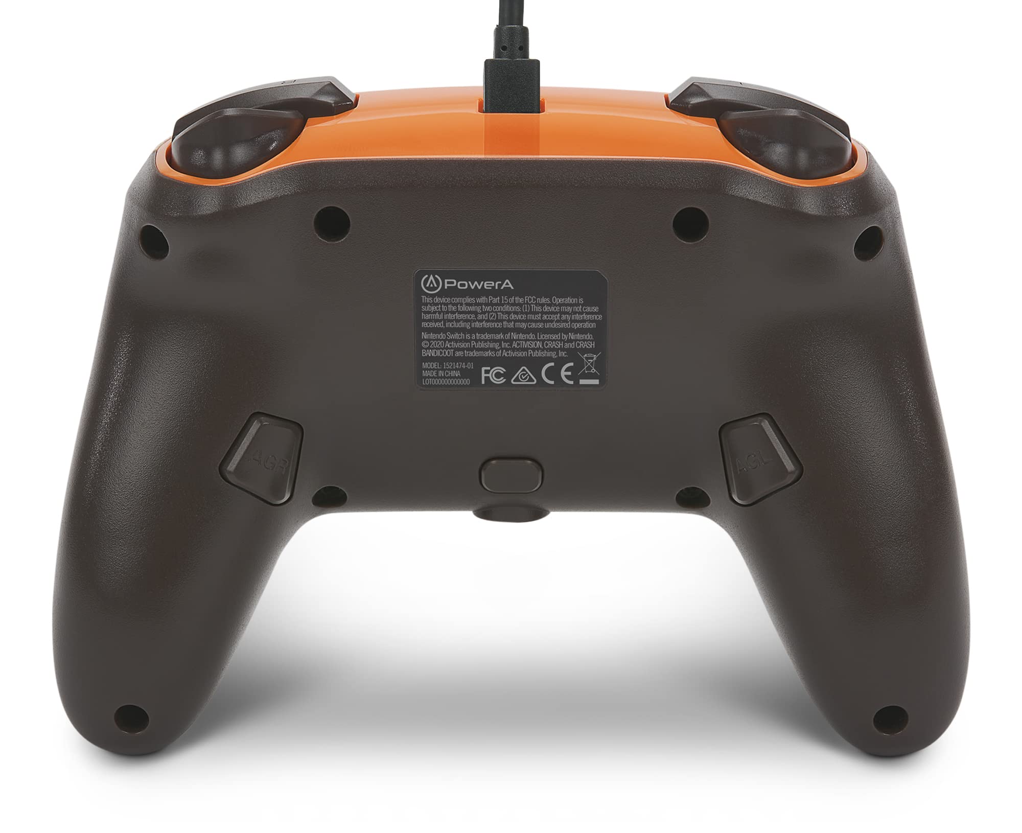 PowerA Enhanced Wired Controller for Nintendo Switch - Quantum Crash