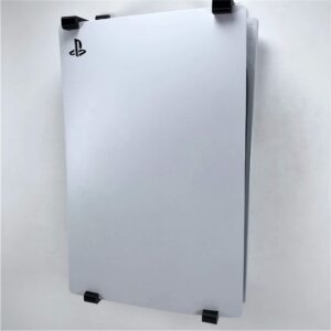 3d cabin ps5 wall mount wall bracket holder stand for play station 5 disc corner support any orientation black left