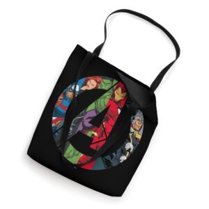 Marvel Avengers A Logo Super Heroes Assemble Tote Bag