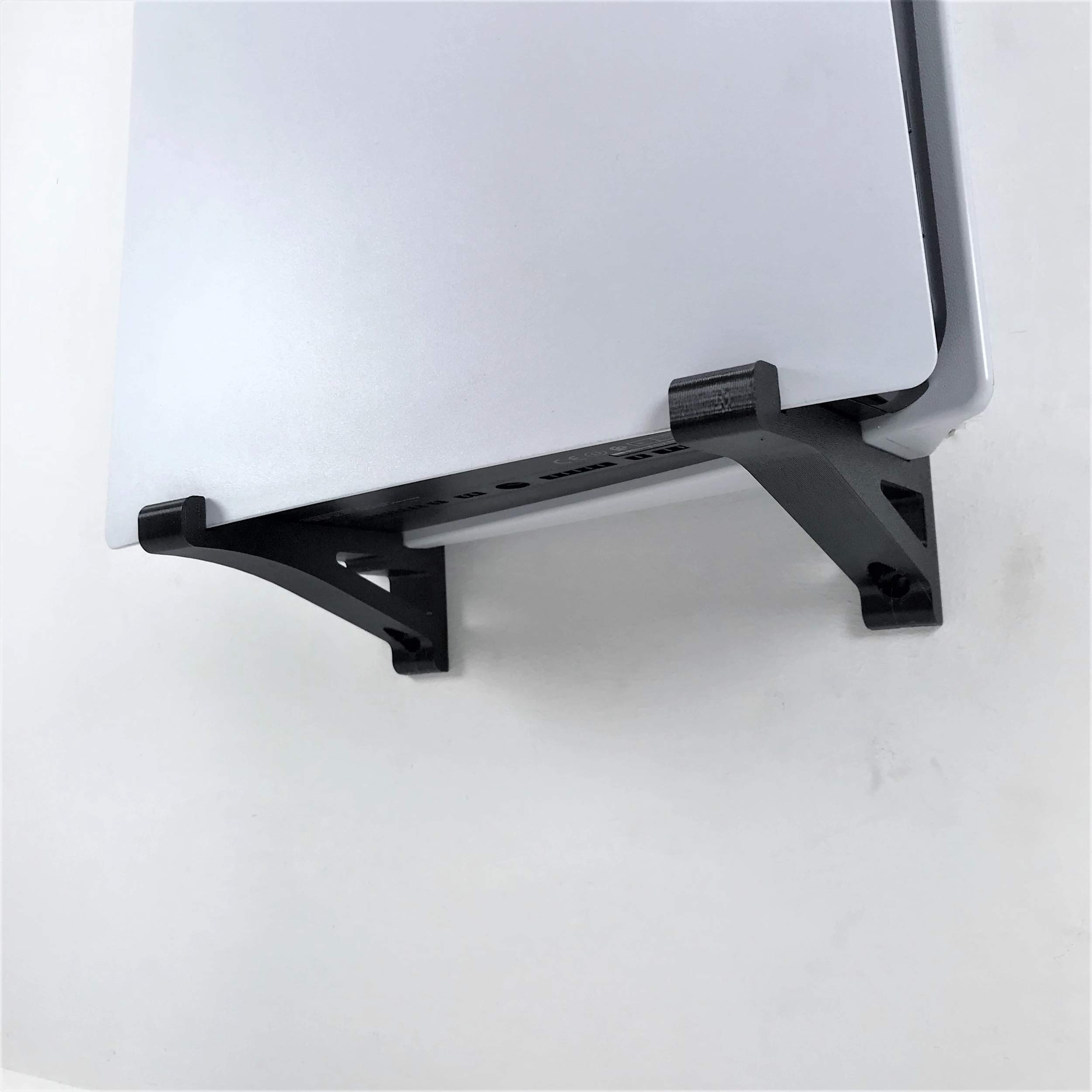 3D Cabin PS5 Wall Mount Wall Bracket Holder Stand for Play Station 5 Disc Corner Support Any Orientation Black Right