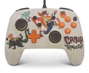 powera enhanced wired controller for nintendo switch - quantum crash