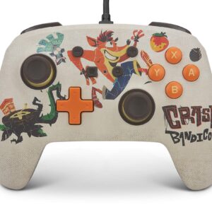 PowerA Enhanced Wired Controller for Nintendo Switch - Quantum Crash