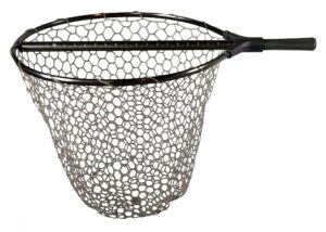 adamsbuilt fishing abgabn22-aluminum boat net 22" with camo ghost netting