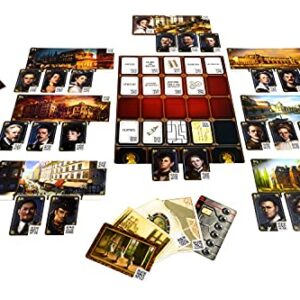 Chronicles of Crime Millennium 1900 Board Game - Immersive Detective Mystery Adventure, Cooperative Game for Kids and Adults, Ages 12+, 1-4 Players, 60-90 Minute Playtime, Made by Lucky Duck Games